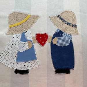 Sunbonnet Sue and Overall Sam Quilt Pattern Vintage 5 Patterns PDF - Etsy