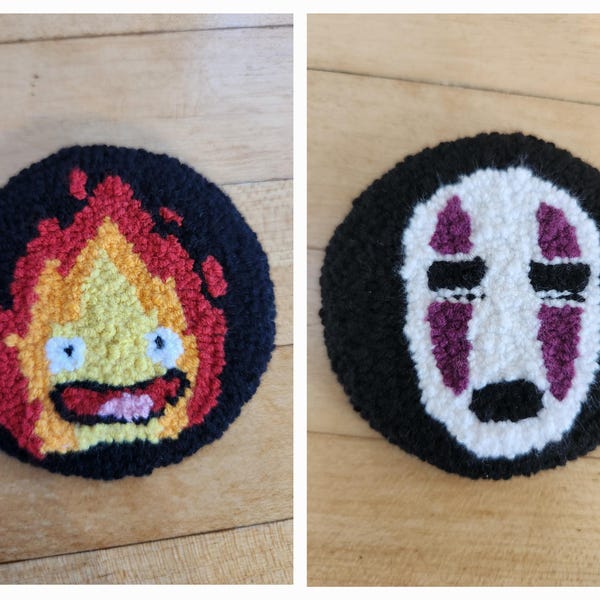 Valentine Turtle Punch Needle Pattern - DIY Template Mug Rug, Coaster ...