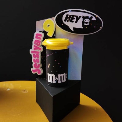 M&M Box, MM Box Template, Treats Box, Box Template, Chocolate Box ...