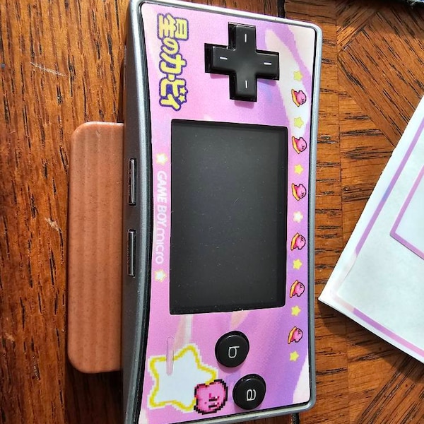 Gameboy Micro Vinyl Faceplate Sticker Decal - Etsy