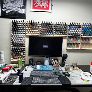 GREAT RACK System the HUGE Rack 10 Section Bundle Miniature Painter's ...