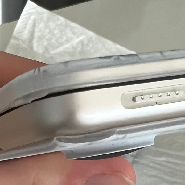 Pretty Flowers on Light Pink Flora MacBook Case for 2025 M4 Air 13/15 ...