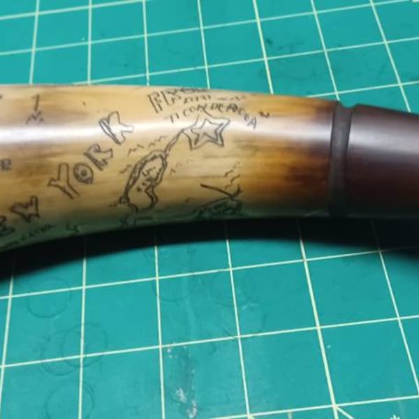 The southern Banded Powder Horn - Etsy