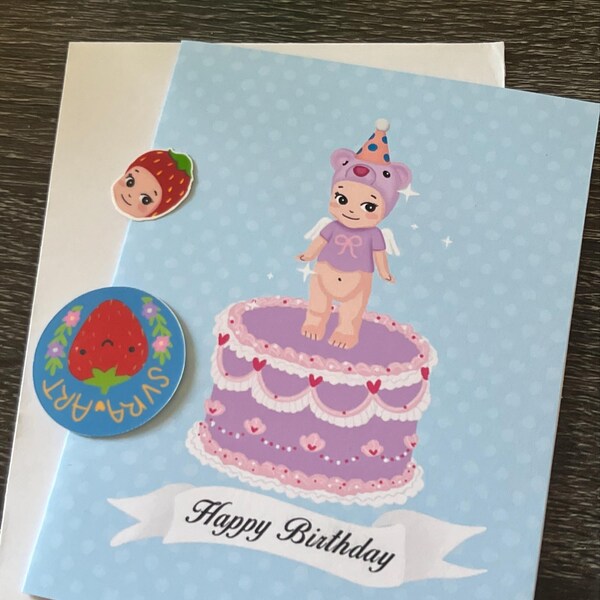 Gojo Satoru Valentines Card, Greeting Card for Jujitsu Kaisen Fans ...