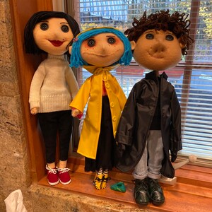 Coraline and Wybie Dolls Bundle. - Etsy