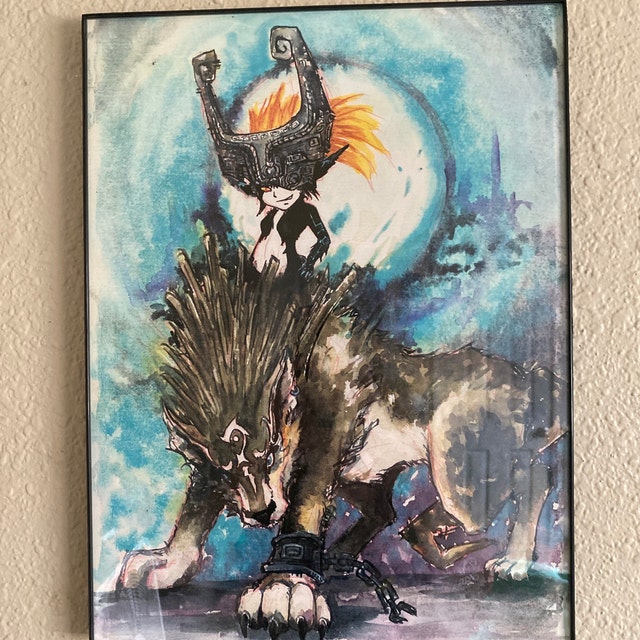 Zelda Twilight Princess Wolf Drawing Legend Of Zelda Twilight Princess