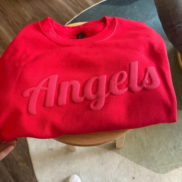 Custom Puff Print Team Name T-shirt, Personalized Puff Writing for ...