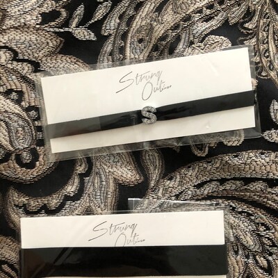 Black Net Choker 'GIGI' - Etsy