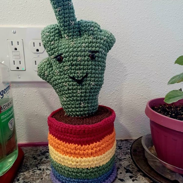 Cactus Hand CROCHET PATTERN / Amigurumi Cactus PDF English Pattern ...