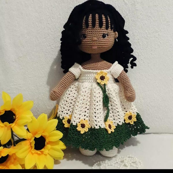 Valeria Crochet Amigurumi Doll Pattern, Video Supported (PDF in 6 ...