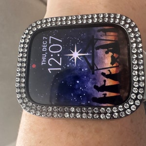 Personalized Apple Watch Wallpaper Monogram Smartwatch Background ...