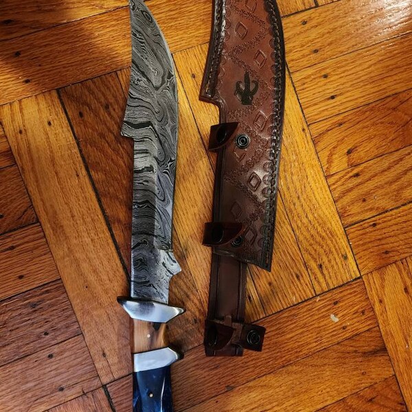 Handmade Black Leather Wrist Cuff Sheath With Hidden Blade, Leather ...