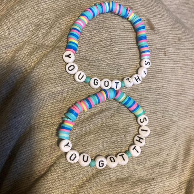 Handmade Heishi Bead Bracelet Sets, Clay Bead Bracelets, Bracelet Stacks, Summer Boho Beach ...