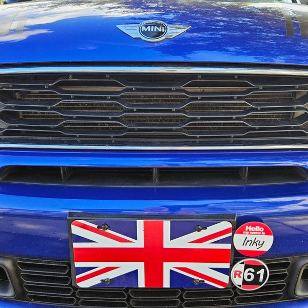Hello My Name is - Custom Magnetic Grill Badge for MINI Cooper - Etsy