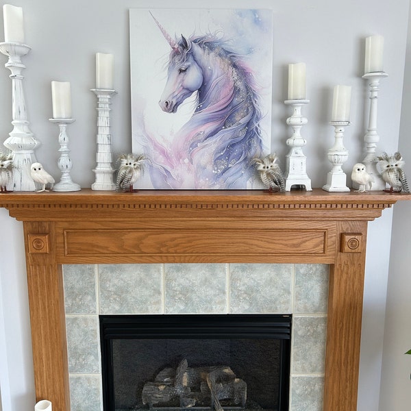 Phoenix Wall Art, Fantasy Art, Rising Phoenix Bird Art, Vibrant ...