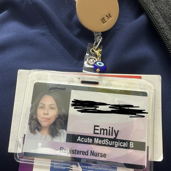 Minimalist Neutral Badge Reels - Handmade Polymer Clay - Etsy