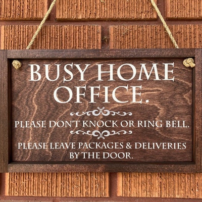 Night Shift Front Door Do Not Disturb Sign Custom Handmade - Etsy