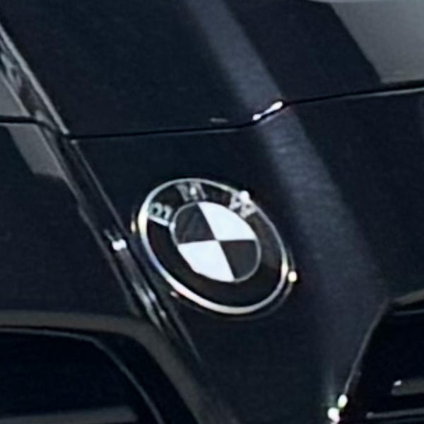 White & Pink CARBON Decals for BMW Badge, Roundel Inserts, Badge ...