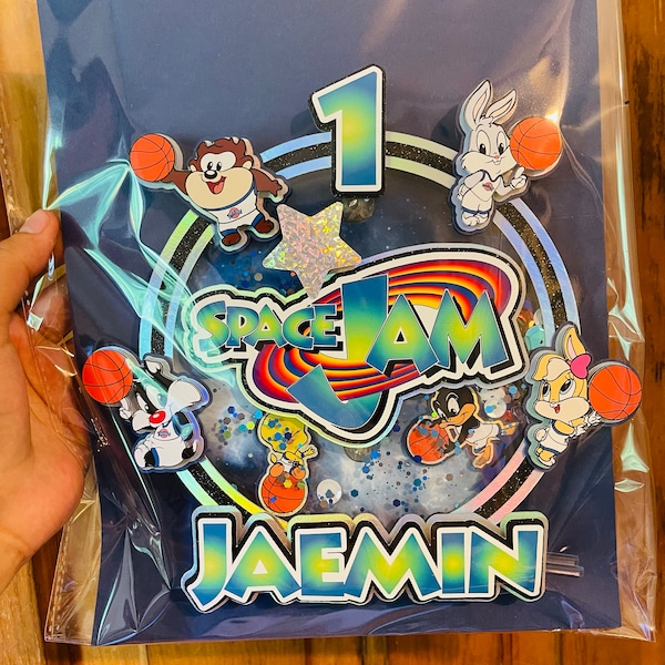 Baby Space Jam Cake Topper / Baby Space Jam Party Decorations / Baby ...