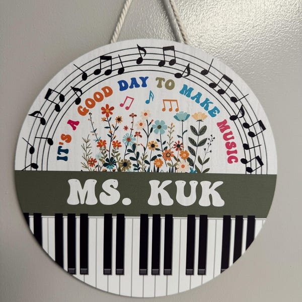 Personalized School Nurse Door Sign, School Nurse Door Hanger, Gift for ...