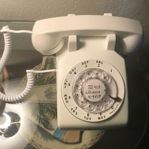 Personalized Telephone Number Dial Card Insert for Rotary Phone - Etsy