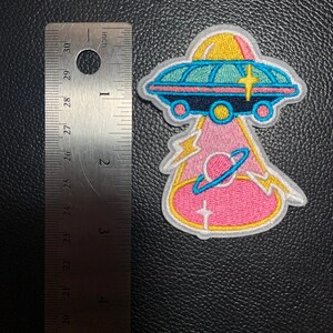 Spaceship Patch, UFO, Patch Space, Iron on Patch,space Patch, Embroidery Patch Sew on Patch ...