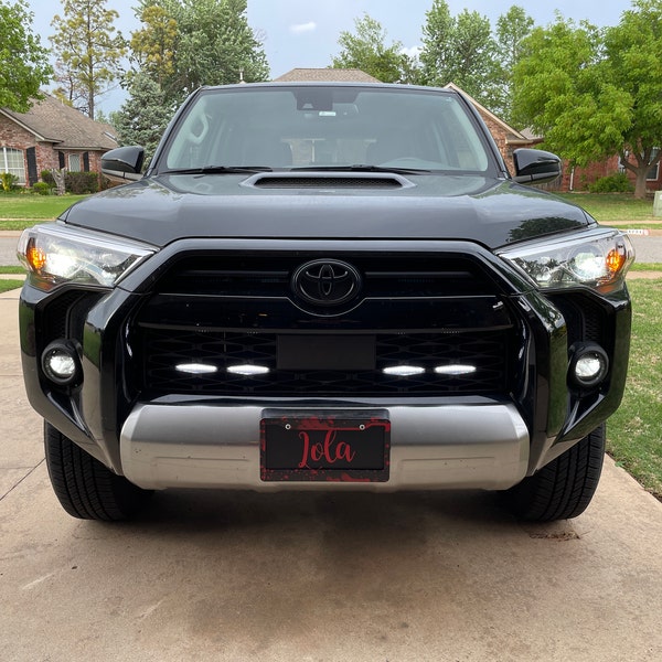 Blood Splattered Black Plastic License Plate Frames Car Truck Zombie ...