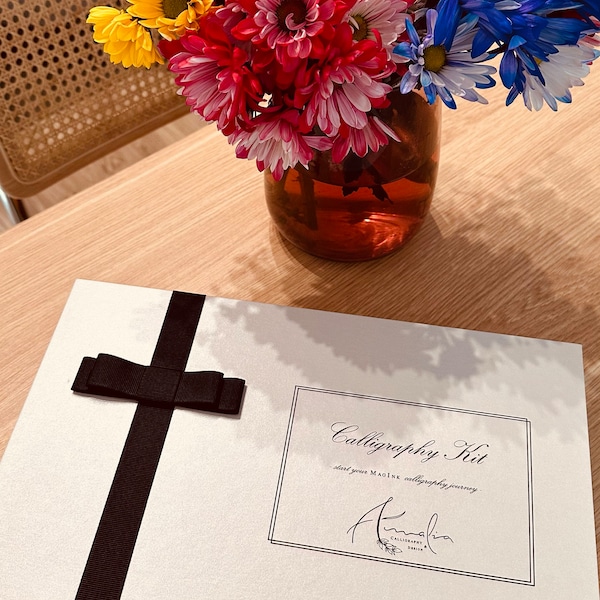 Calligraphy Numbers & Symbols Worksheets Printable Pdf, Pointed Pen ...