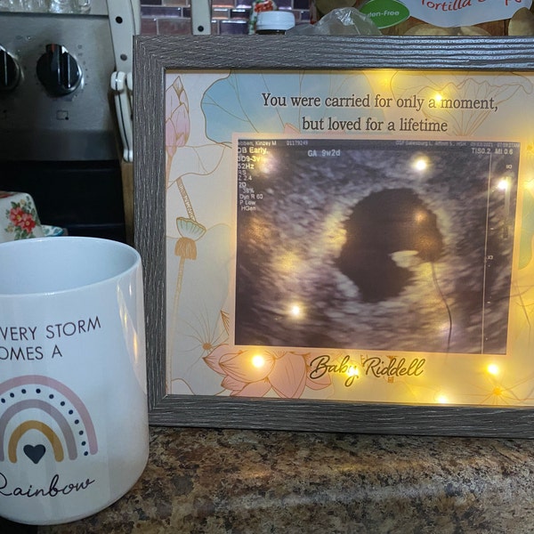 Custom Shadow Box, Sympathy Gift, Memorial Frame, Keepsake, Memory ...