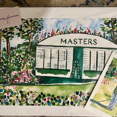 Augusta National Leaderboard, the Masters Tournament - Etsy