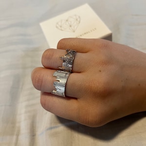 Custom City Ring Cityscape Ring Travel Ring Skyline Ring - Etsy