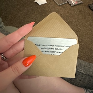 Personalised Metal Wallet Card Add Any Text Custom Card - Etsy UK