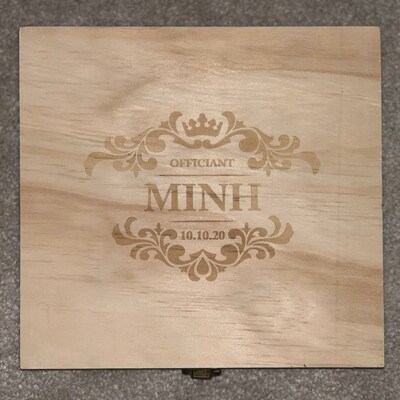 Rustic Cigar Box, Groomsmen Cigar Box, Best Man Gift, Wooden Cigar Box ...