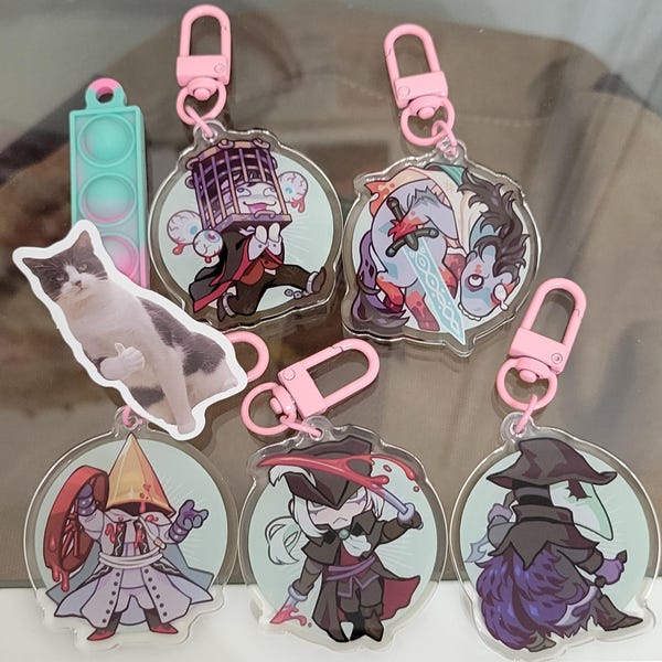 2in Fromsoft Acrylic Charms - Etsy
