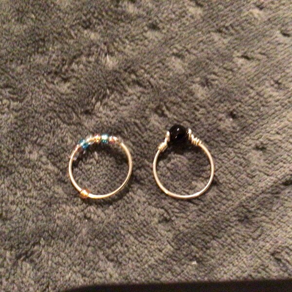 Crystal Fidget Ring, Natural Stone Jewelry, Sterling Silver - Etsy