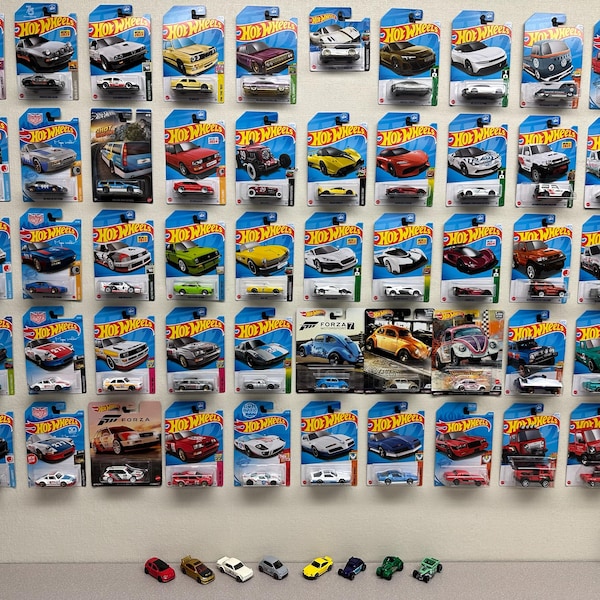 Hot Wheel Wall Mounts 50 Pack - Etsy