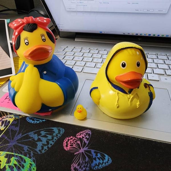 Purple Flower Pot Rubber Duck Cruise Ducks Kids Bath Toy Stress Relief ...