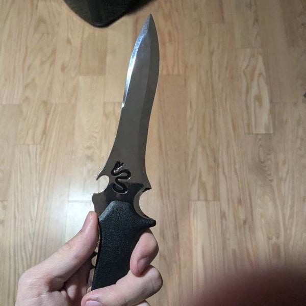 Hand-forged Kuronami No Yaiba Metal Replica Valorant Kuronami Knife ...