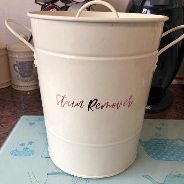 Laundry Room Labels - Utility Decals - Washing Powder, Fabric Softener ...