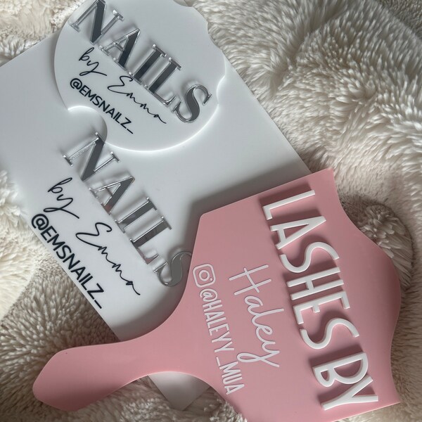 Eyelash Technician Prop Handheld Mirror, Lash Face Paddle Gift, Lash ...