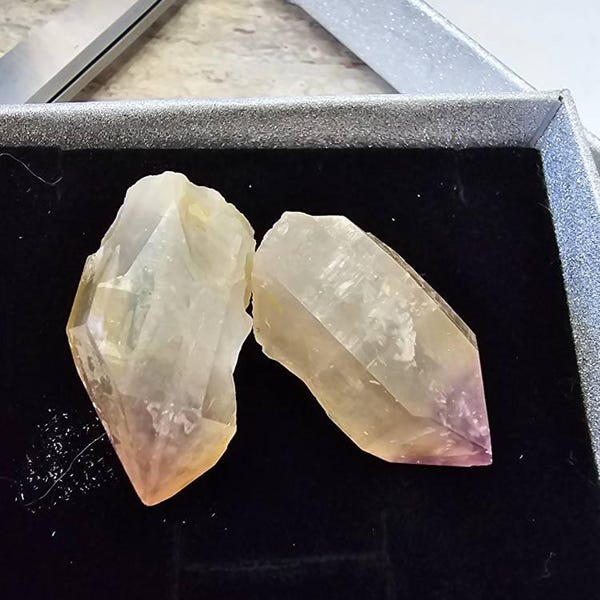 Trapiche Gold Amethyst Quartz - Ametrine Trapiche - Phantom Crystal ...
