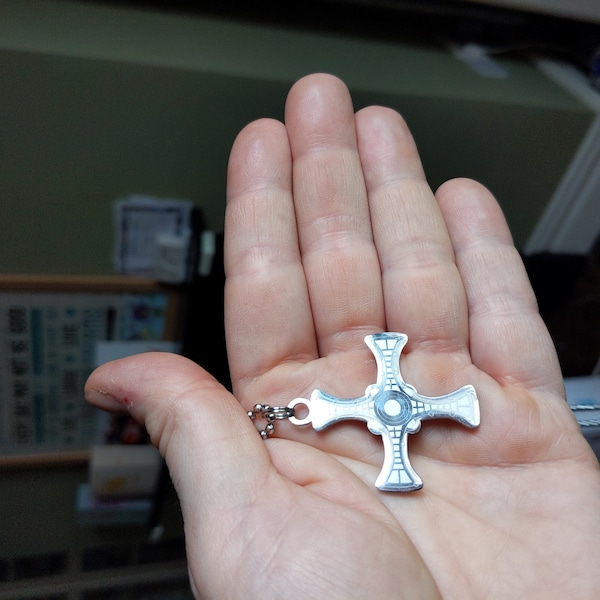 Stations of the Cross, Etched in Stainess Steel on Chain | Unique ...