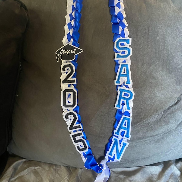 Custom Graduation Lei 2026,Class of 2026 Graduation Lei,Handcrafted ...