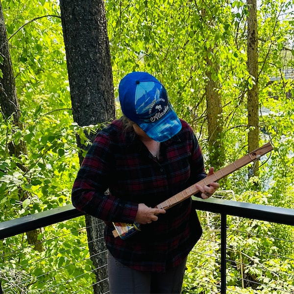 Spamjo Canjo: Handmade Ambrosia Maple One-string Dulcimer - Etsy UK