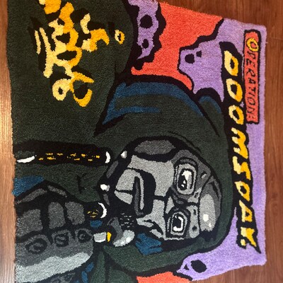 Cactus Rug Custom Rug Handmade Tufted Rug Hype Beast - Etsy