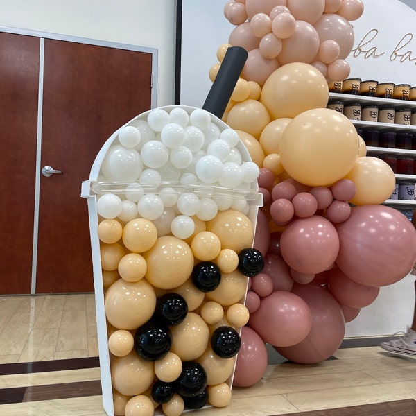 DIY Boba TEMPLATE ONLY, Boba Party Ideas, Bubble Tea Party, Boba Tea ...