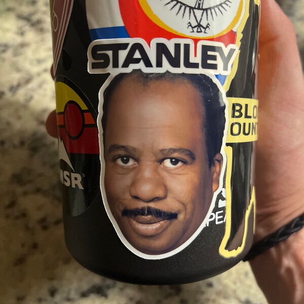 Stanley Cup Stanley Office Waterproof Sticker - the Office Stickers ...