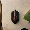 XL Taxidermy Middle Finger THE BIRD Turkey Black Wood Wall Plaque - Etsy