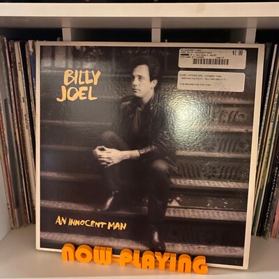 Now Playing Record Stand 3D Printed LP Vinyl Display Gift for ...