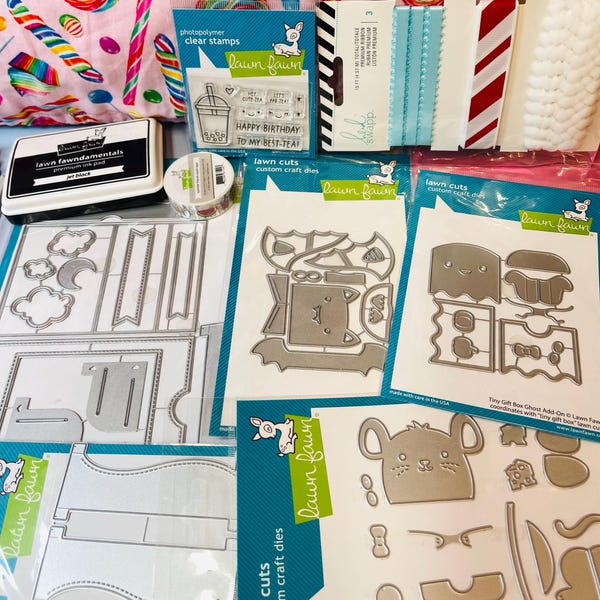 Lawn Fawn-cake Slice Box-lawn Cuts - Etsy